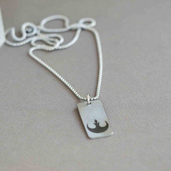 Rebel Alliance insignia Logo Necklace Star Wars Jewelry Clone Wars reb ...