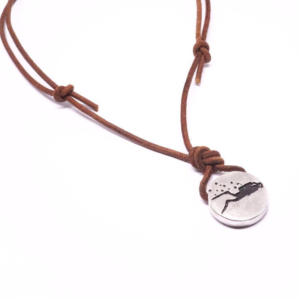 Scuba Jewelry Scuba Diving Pewter Diver Pendant– Zulasurfing Studios